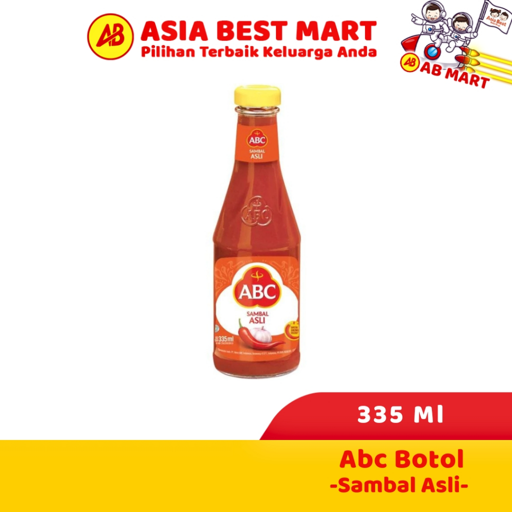 Jual Abc Sambal Asli 335 Ml Saos Cabai Cabe | Shopee Indonesia