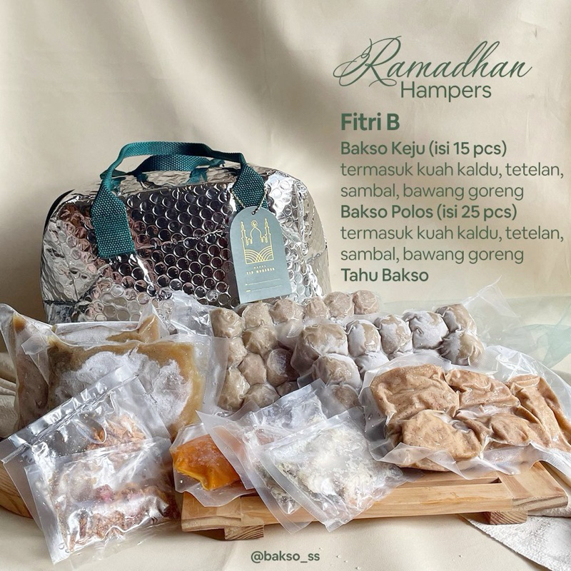 Jual Hampers Lebaran Parsel Ramadhan Bakso SS Frozen food - Fitri B ...