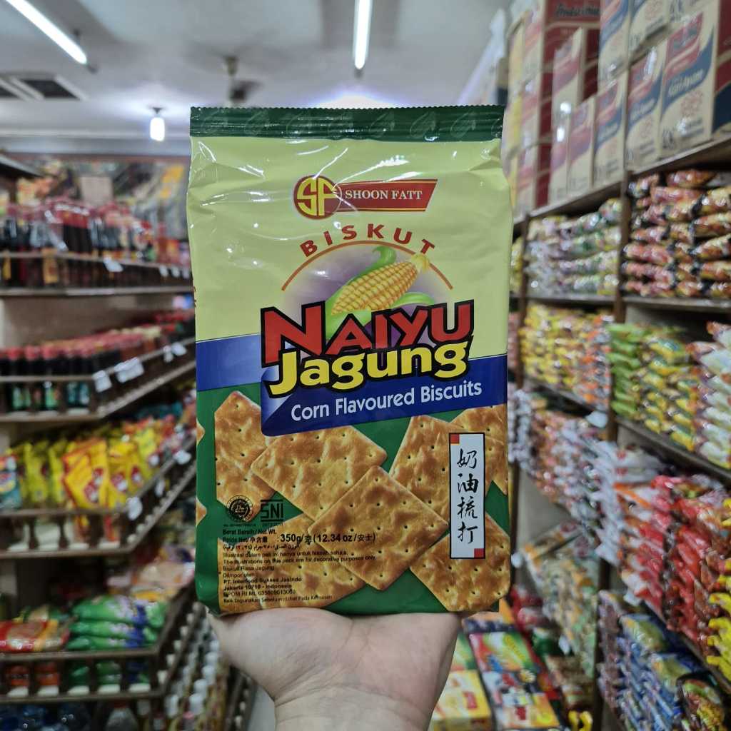 Jual BISKUIT SHOON FATT NAIYU JAGUNG CORN FLAVOURED BISCUITS 350 g ...