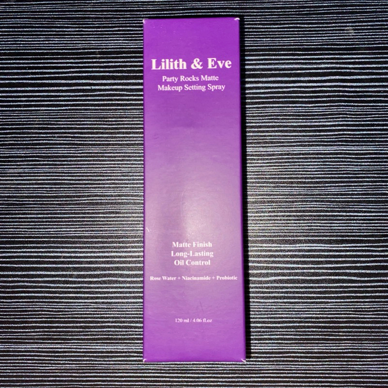 Jual [NEW] Lilith & Eve Party Rocks Matte Makeup Setting Spray 120ml | Shopee Indonesia