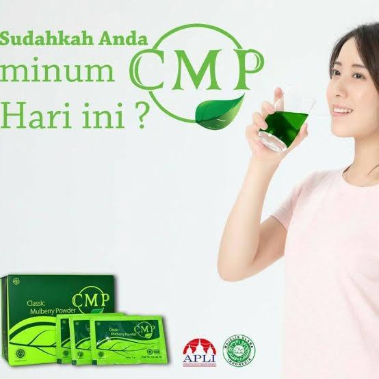 Jual [1 Box Isi 30 Sachet] CMP HWI Original Minuman & Masker Mint ...