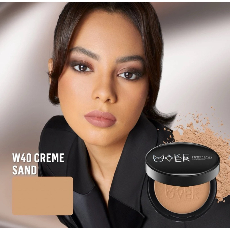 Jual MAKE OVER POWERSTAY MATTE POWDER FOUNDATION NORMAL OILY SKIN MAKE ...