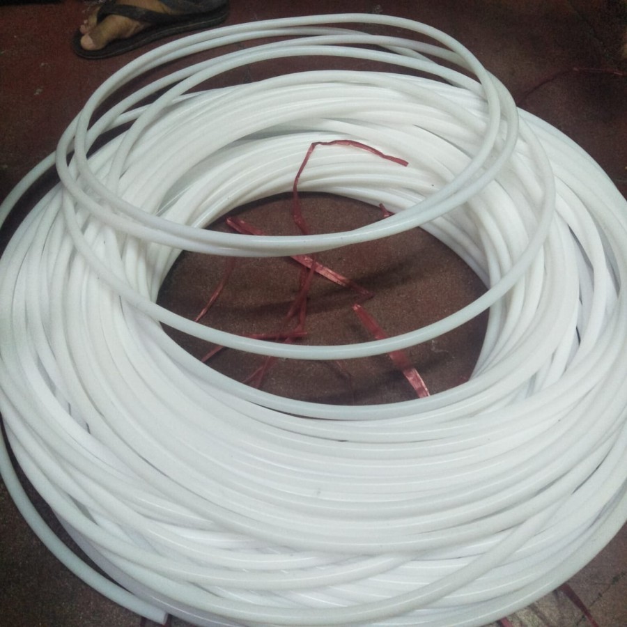 Jual Selang Teflon PTFE Hose 8mm x 10mm / PTFE Tubing Putih Susu ...