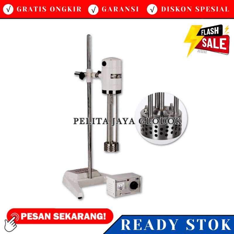 Jual JRJ300-I Solid liquid powder homogenizer emulsification high-speed ...