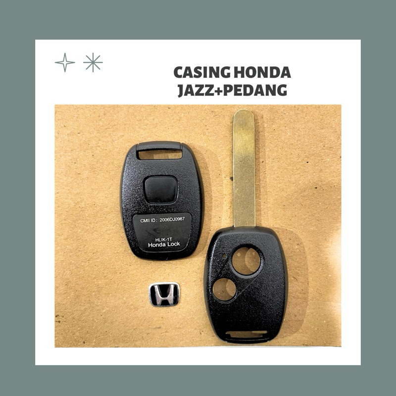 Jual Casing Remote Honda Jazz Dengan Pedang | Shopee Indonesia