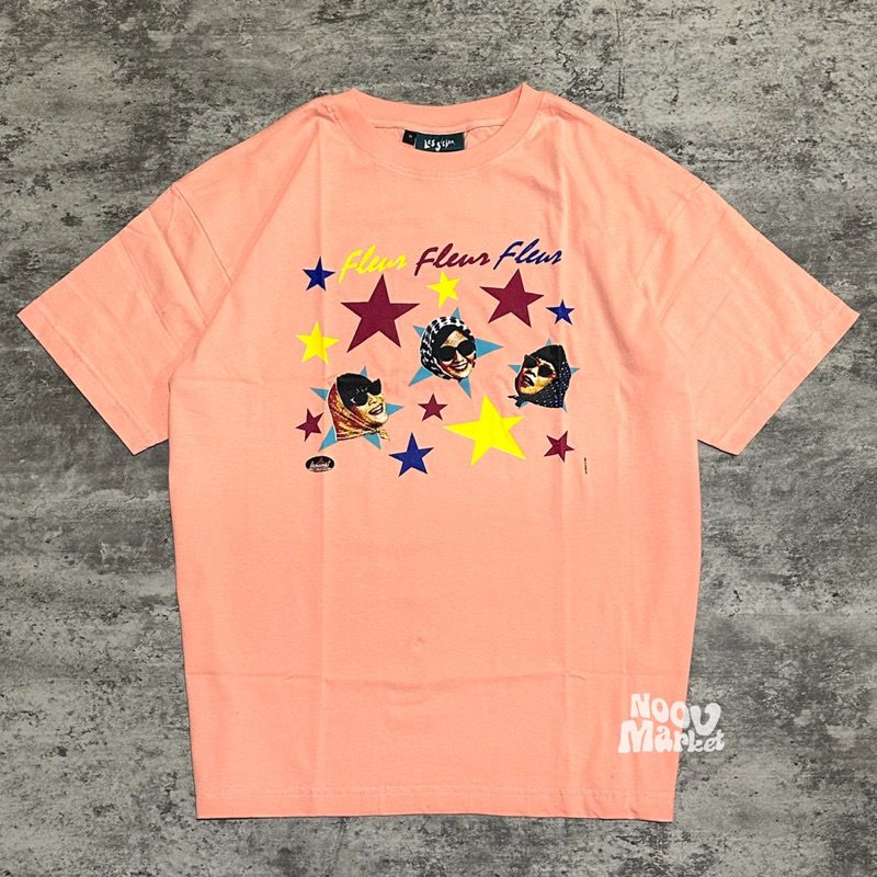 Jual Fleur! Fleur! Fleur! - Peach Tshirt - Peach | Original Merchandise ...