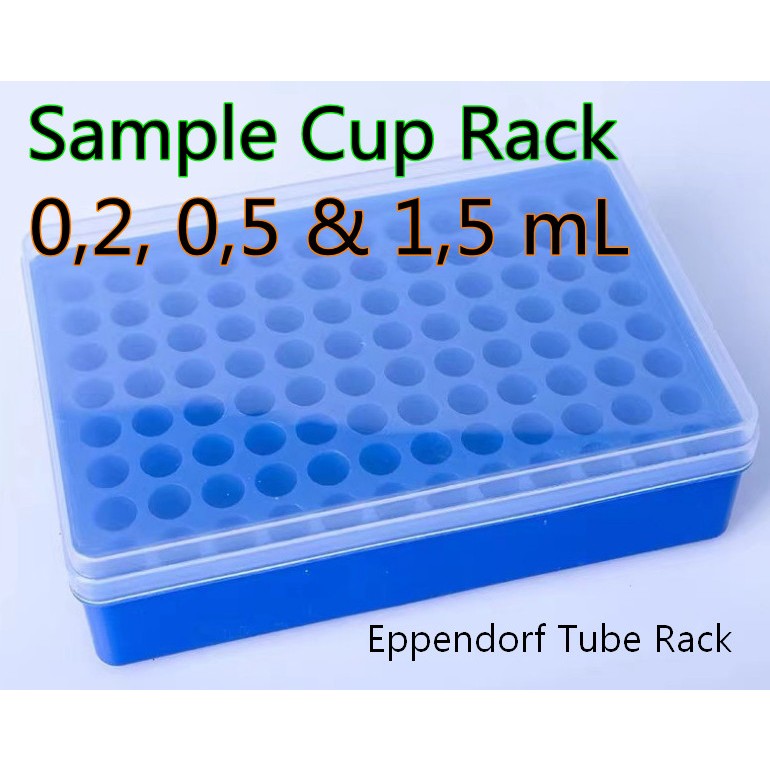 Jual Microtube Rack, Sample Cup Rack, Eppendorf Tube Rack, Rak Sample ...