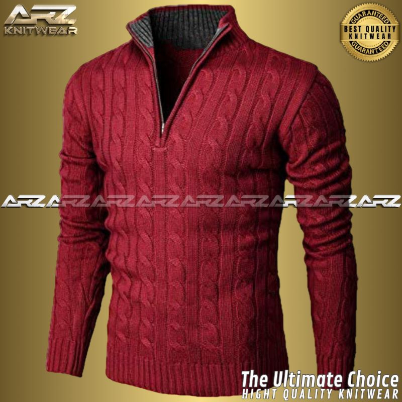 Jual SWEATER RAJUT PRIA EXCLUSIVE TURTLENECK SETENGAH RESLETING ...