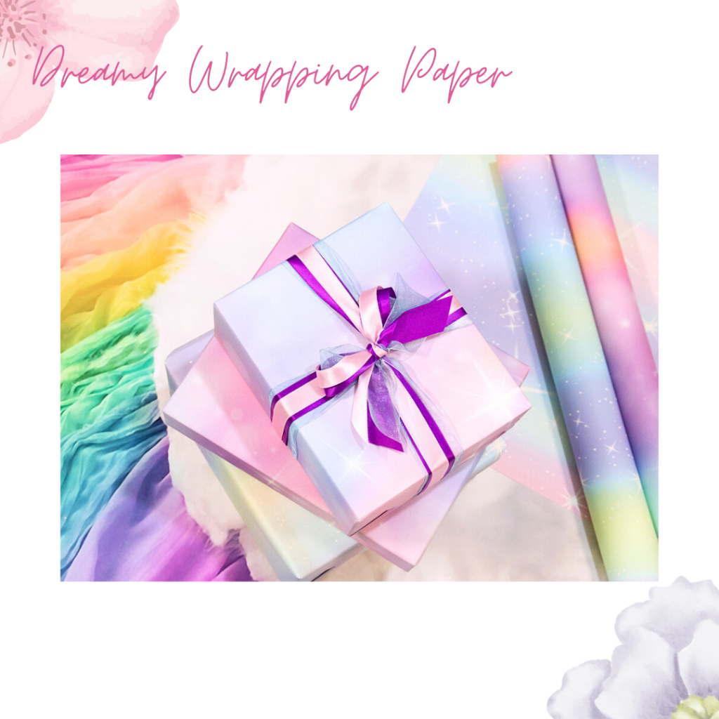 Jual Wrapping Paper Premium Dreamy Rainbow | Shopee Indonesia