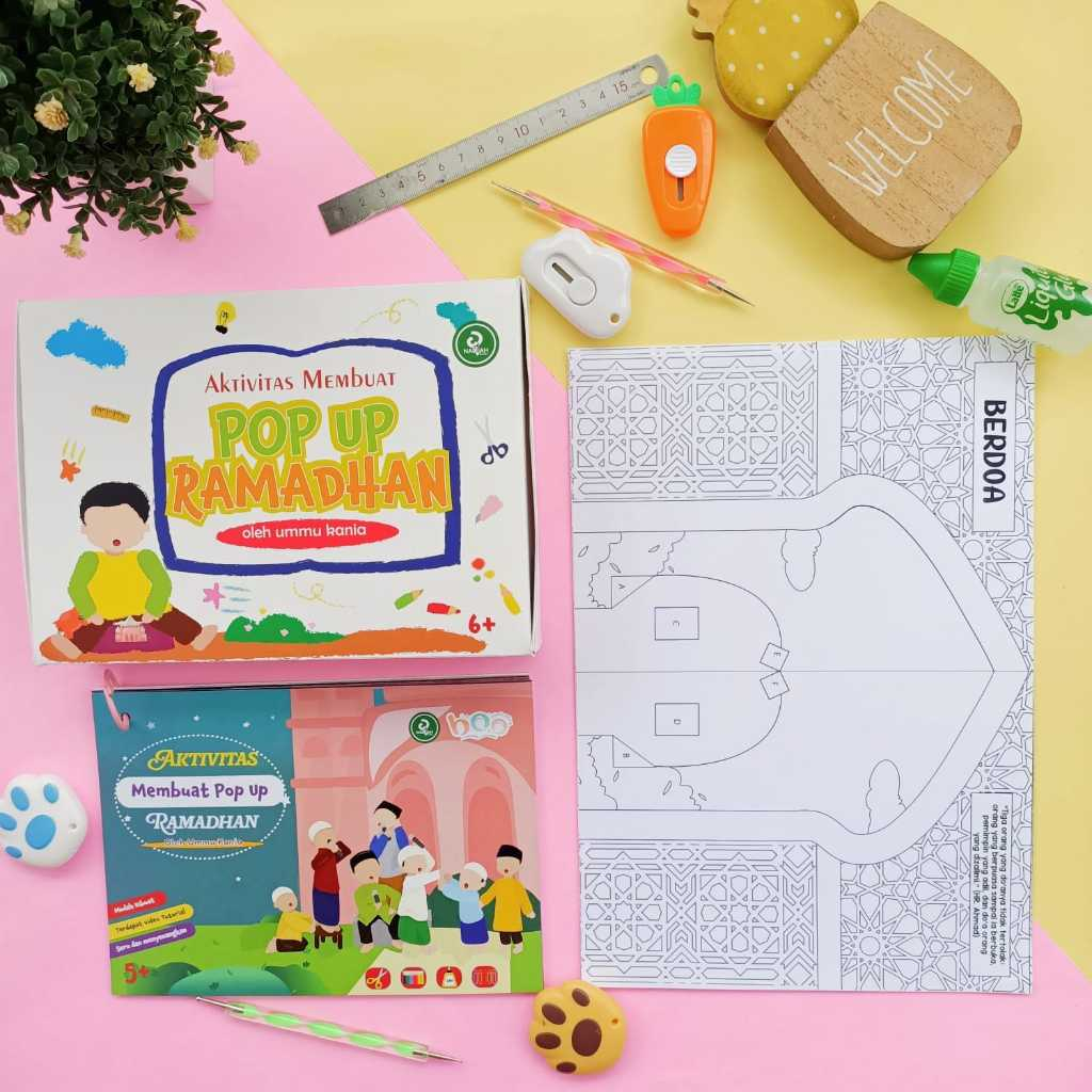 Jual [ABC] READY Paket Aktivitas Ramadhan Membuat POP UP - Boo ...