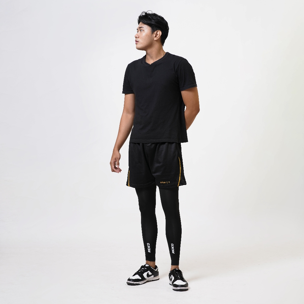 Jual Manset Kaki REIKO Leg Knee Sleeve Basket Badminton Voli Unisex ...