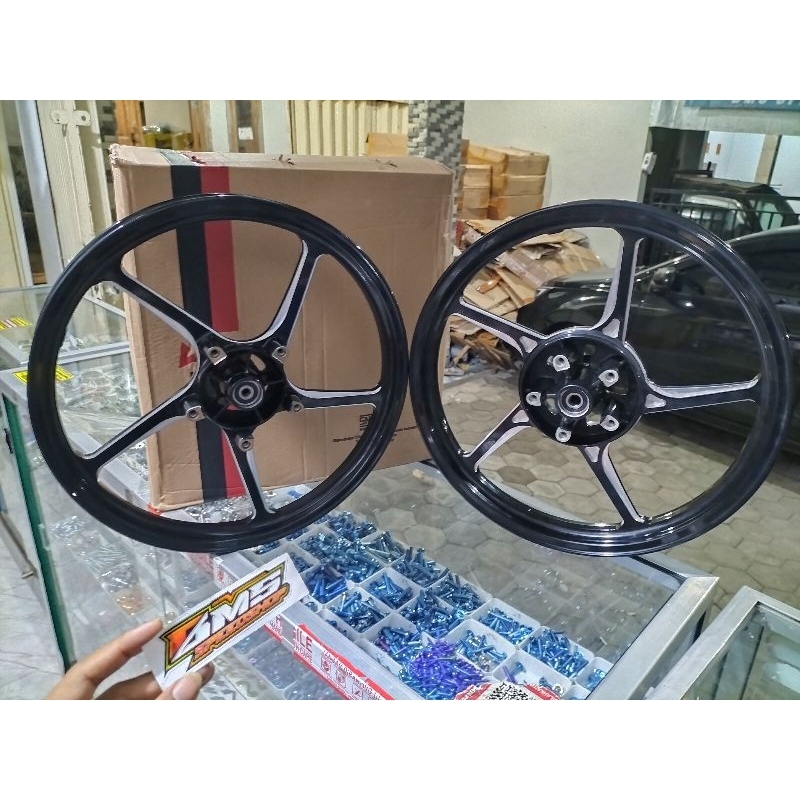 Jual VELG RACING VROSSI SPRINT PRIME MODEL ENKEI/VND AK55 JUPITER Z1,JUPITER MX OLD,VEGA ...