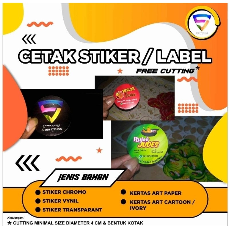 Jual Stiker / Label Produk | Shopee Indonesia