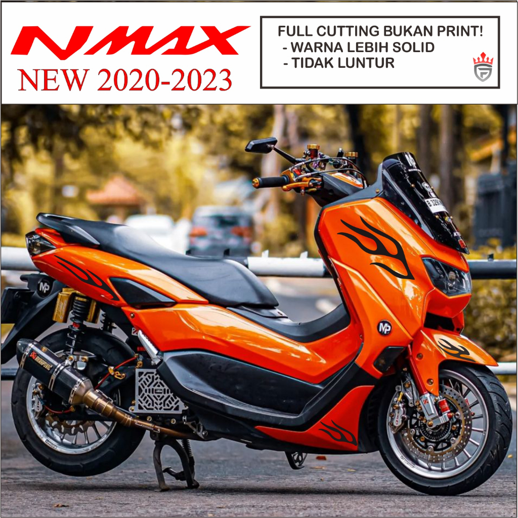 Jual Striping Api Sticker Bodi Nmax New tahun 2020 2021 2022 2023 ...