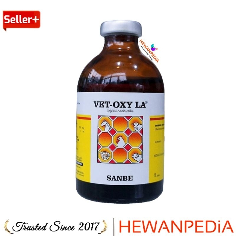 Jual VET OXY LA 50 ml & 100 ml Hewanpedia - Vetoxy Obat Anti Infeksi ...