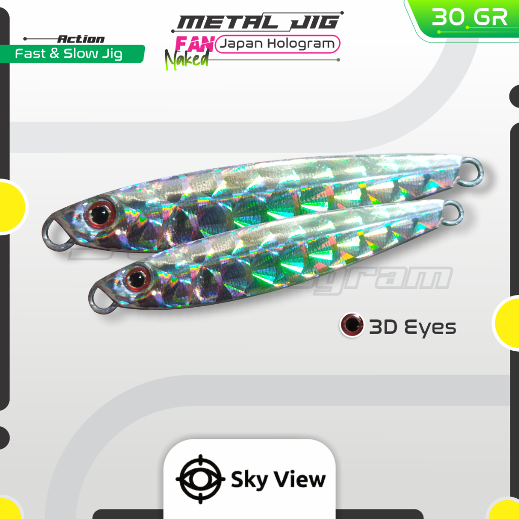 Jual Umpan Casting Laut 30 Gram Metal Jig 30g Silver Tenggirian Killer | Shopee Indonesia