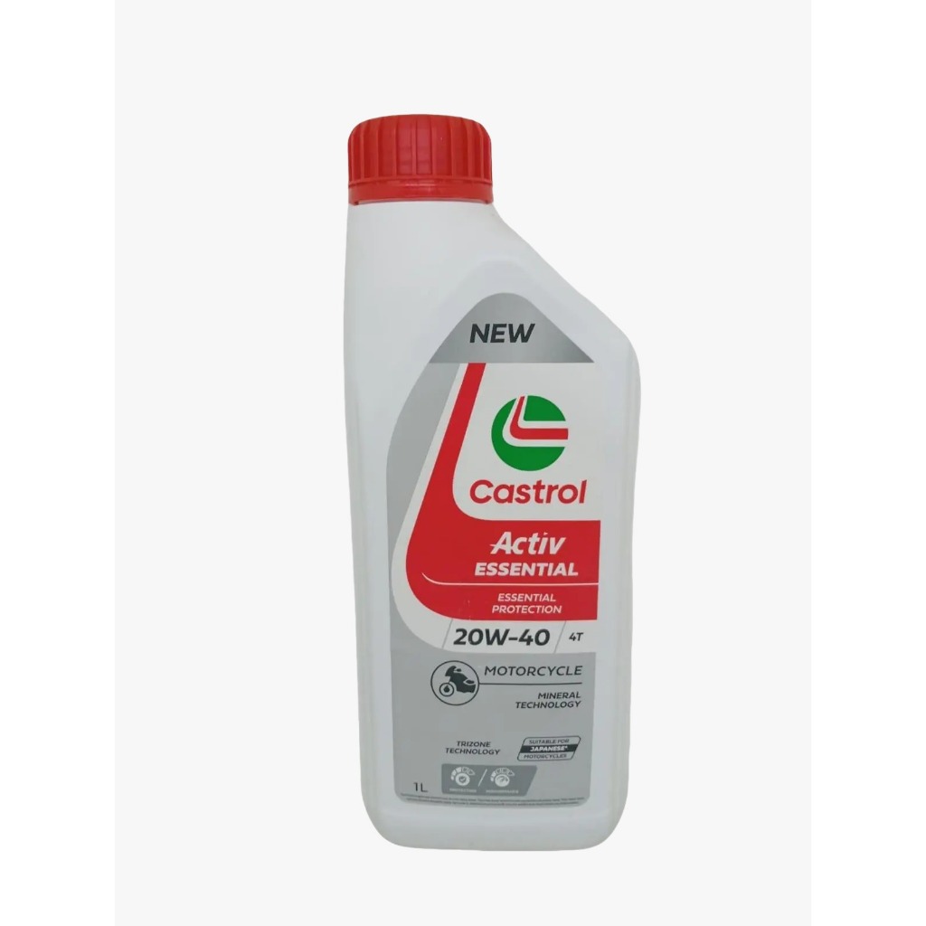 Jual Castrol Active Essential 20/40 4T 1L (Dijamin Asli) | Shopee Indonesia