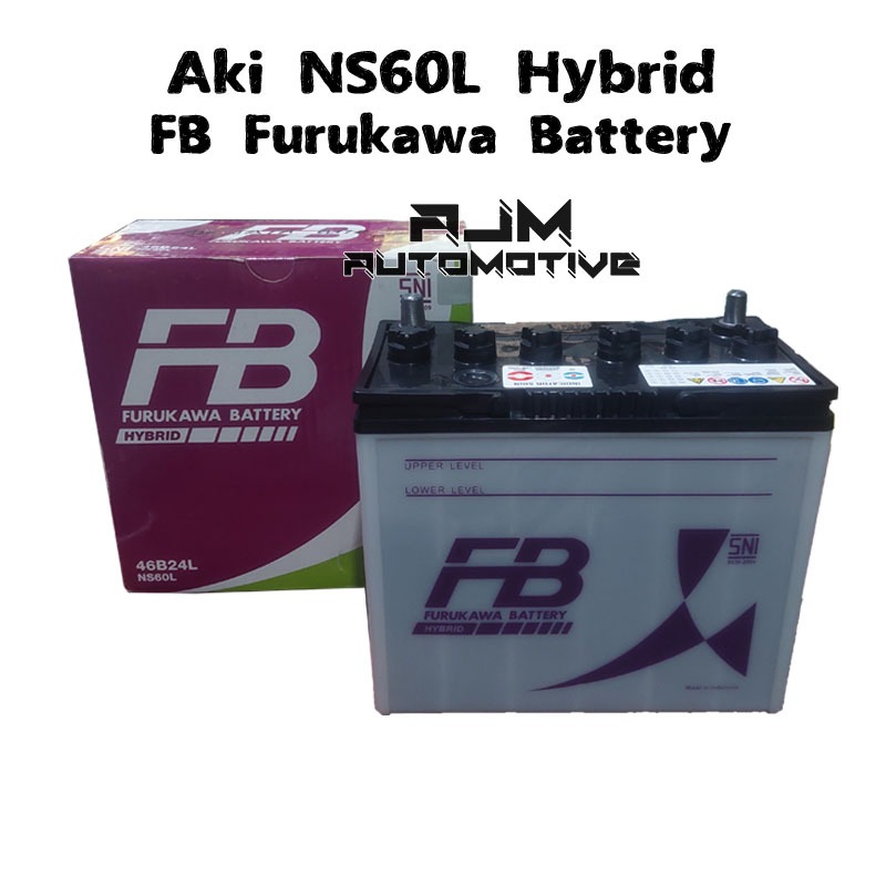 Jual Aki Mobil FB Hybrid NS60L Accu Furukawa Battery 46B24R (45Ah) | Shopee Indonesia