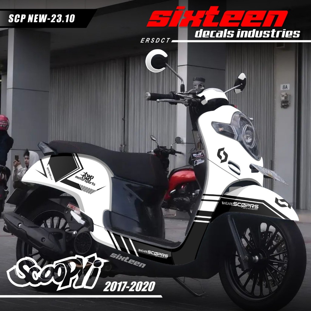 Jual TERBARU Decal Stiker Scoopy Fi 2017 2018 2019 2020 Full body ...