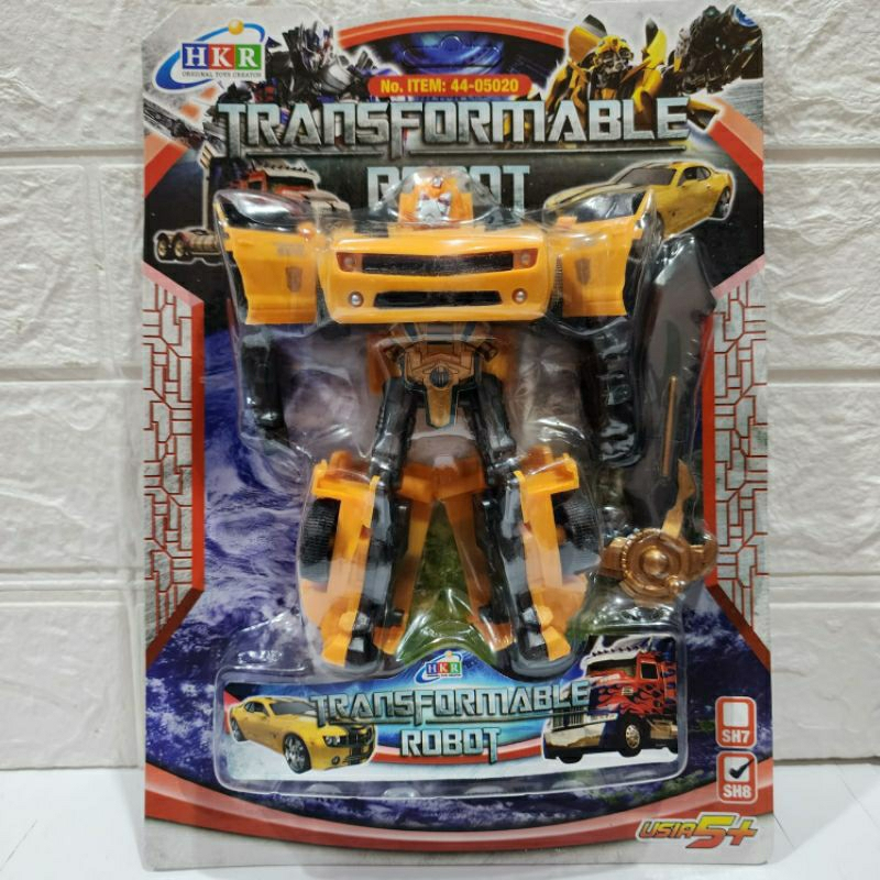 Jual BRON - Mainan Anak Robot Transformasi Transformer - Robot Bisa ...