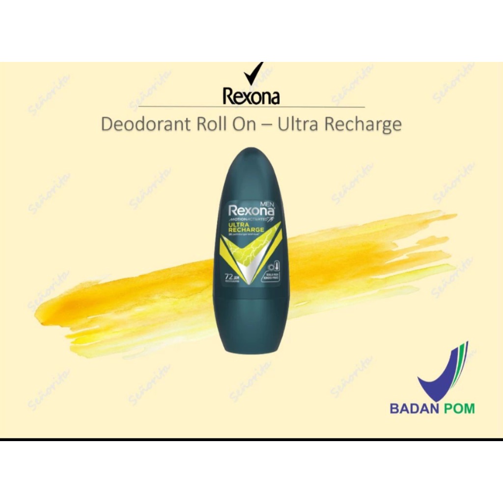 Jual Rexona Men Deodorant Roll On Invisible Dry 45Ml - Deodorant Pria | Shopee Indonesia
