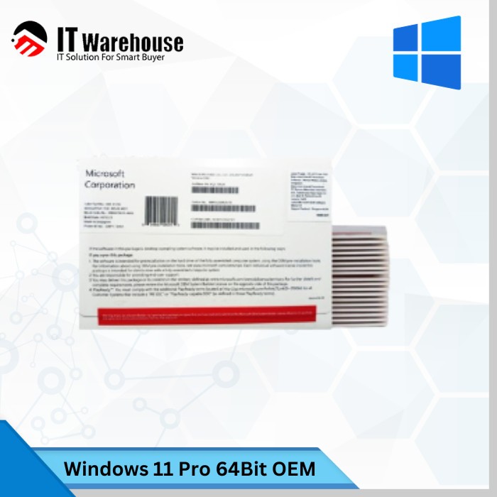 Jual Microsoft Windows 11 Pro OEM 64 Bit Original | Shopee Indonesia