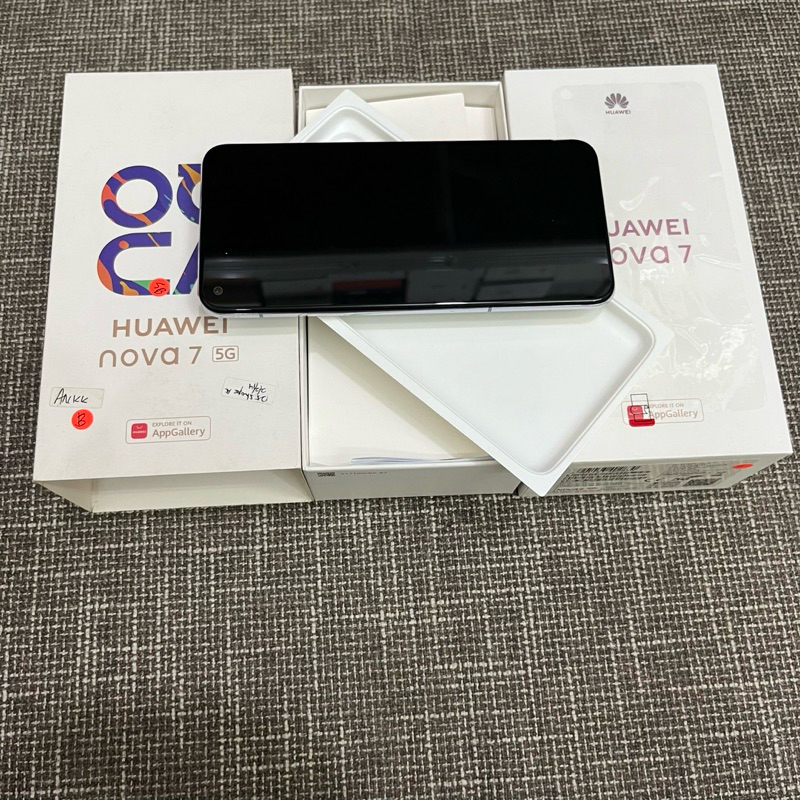 Jual Huawei Nova 7 5G 8/256gb Fullset Second Garansi Resmi | Shopee ...