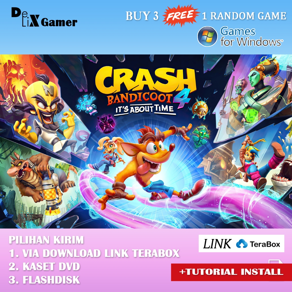 Jual CRASH BANDICOOT 4 PC GAME | Shopee Indonesia