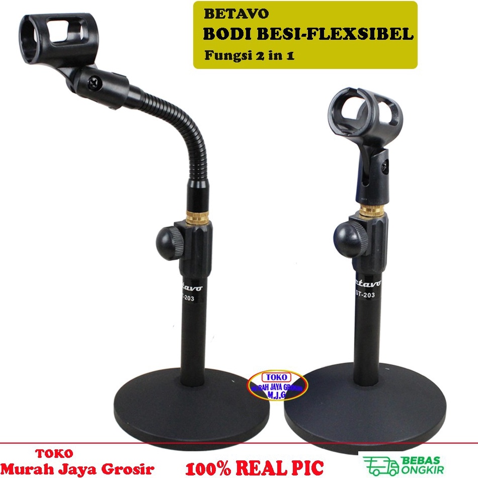 Jual Stand Mic Meja Microphone Tiang Mik Mikropon Stand Mix Standing ...