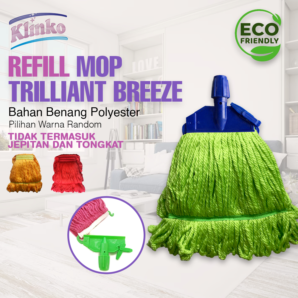 Jual Myhomey REFILL Alat Pel Lantai Mop Jepit Triliant Breeze pel ...
