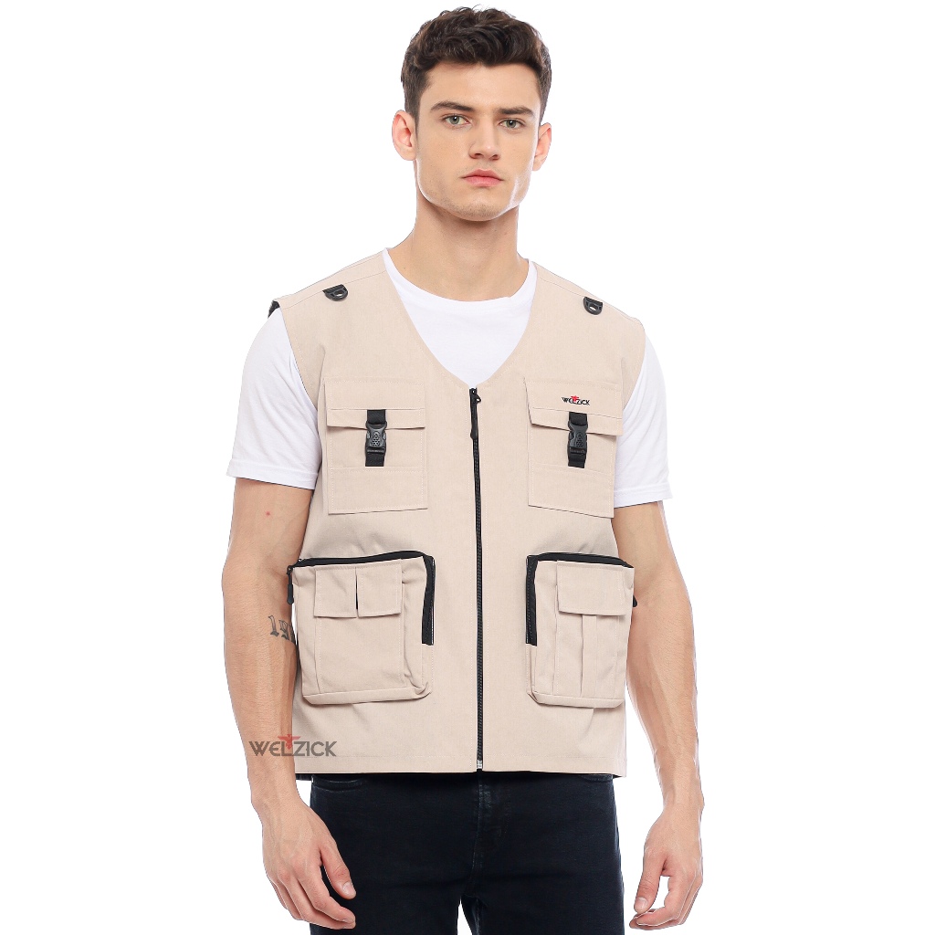Jual Welzick Vest Tactical Rompi Krem Medium Jumbo - Rgnk01 | Shopee ...