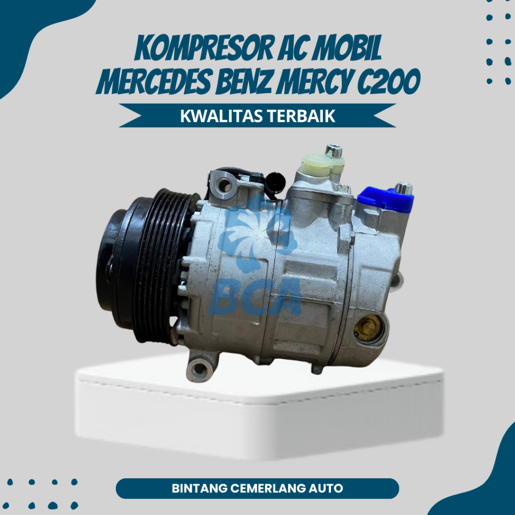 Jual COMPRESSOR KOMPRESOR AC Mobil Mercedes Benz Mercy C200 KWALITAS ...