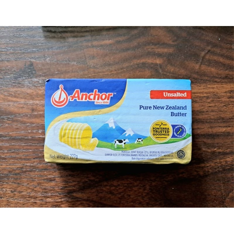 Jual Anchor Unsalted Butter 200gr | Shopee Indonesia