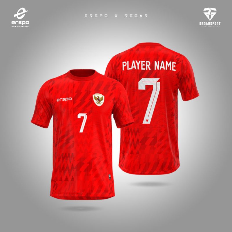 Jual Jersey supporter resmi TIMNAS GARUDA Indonesia x PSSI erspo RESMI ...