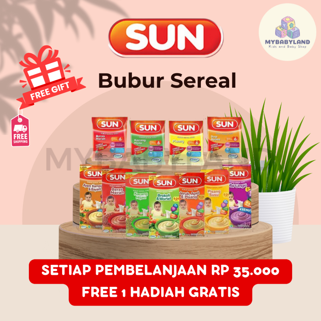 Jual SUN Bubur Susu Sereal | SUN bubur sereal susu | Sun Bubur Cereal ...
