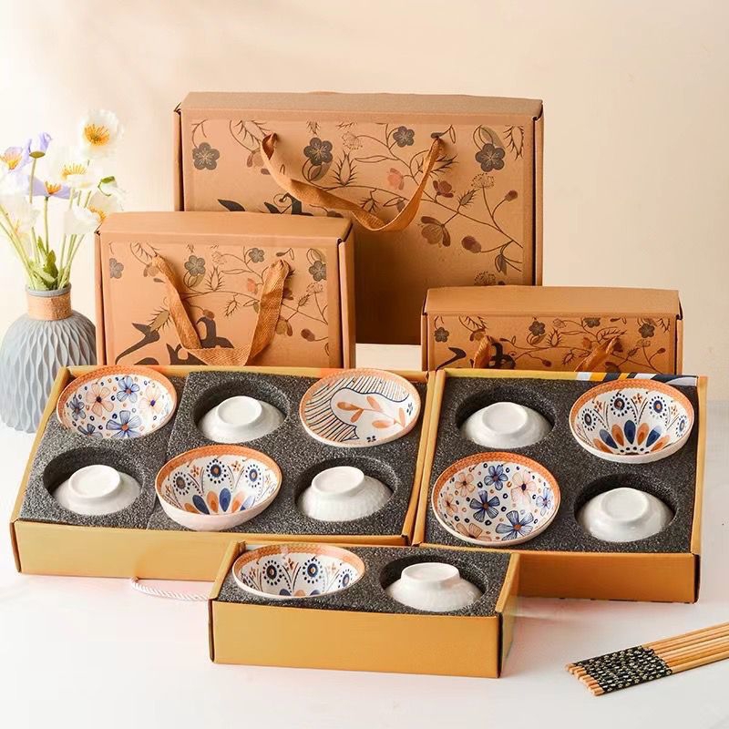 Jual Mangkok set premium Mangkok set keramik peralatan makan porselen ...