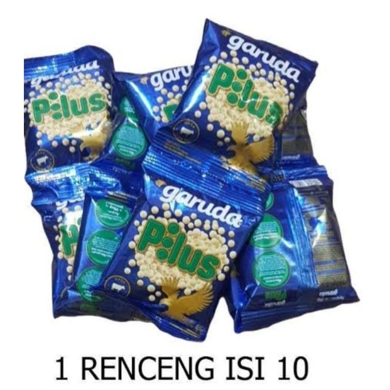 Jual SNACK GARUDA PILUS 1 RENCENG (ISI 10 PCS) | Shopee Indonesia