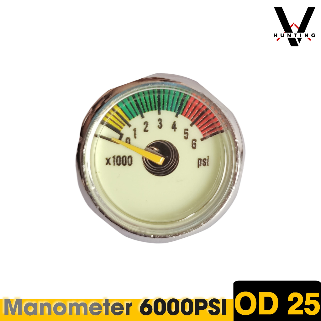 Jual ZA. Manometer 6.000 psi, Manometer Luminous, Manometer Kecil | Shopee Indonesia