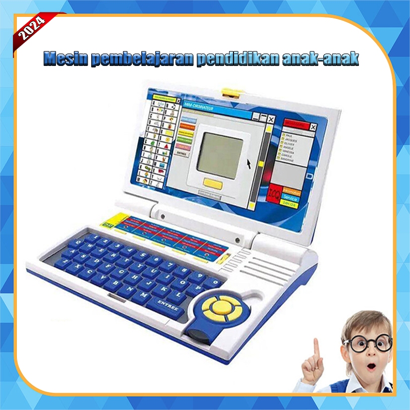 Jual 2025 Mainan Edukasi Laptop Anak Multifungsi Learning Machine ...