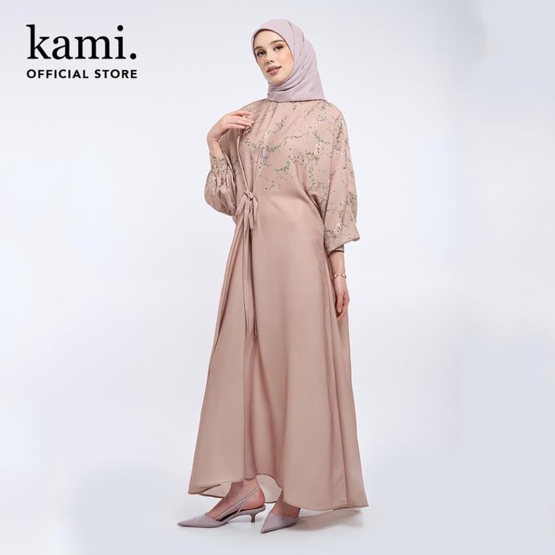 Jual DERA RIBBON KAFTAN MAUVE | Shopee Indonesia