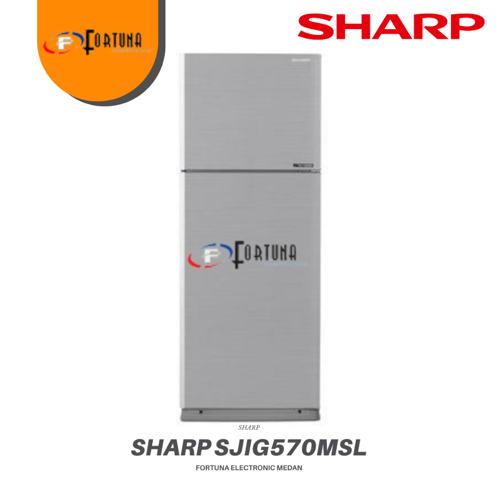 Jual KULKAS SHARP SJIG570MSL SJIG570MDS J-TECH INVERTER 2 PINTU HYBRID ...