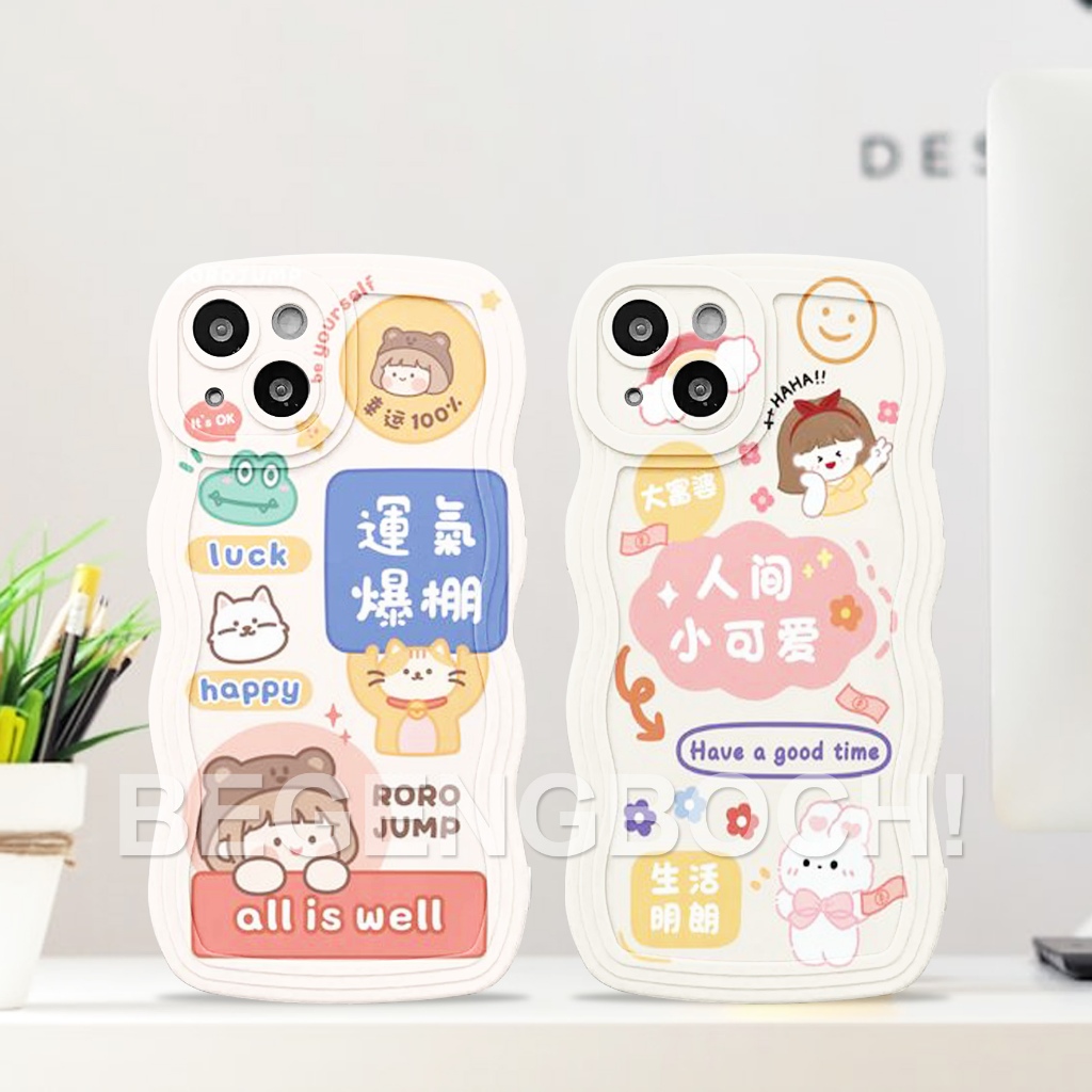 Jual Softcase Gelombang For Hp Samsung A05 A05S A04 A04E A04S A03 A03S A14 5g A13 Custom Case ...