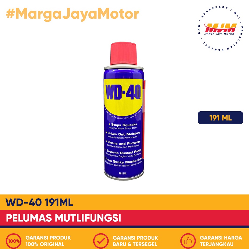 Jual Harga TERMURAAH WD 4 Pentrating Oil 191ml Penetrant Anti Karat WD4 ...
