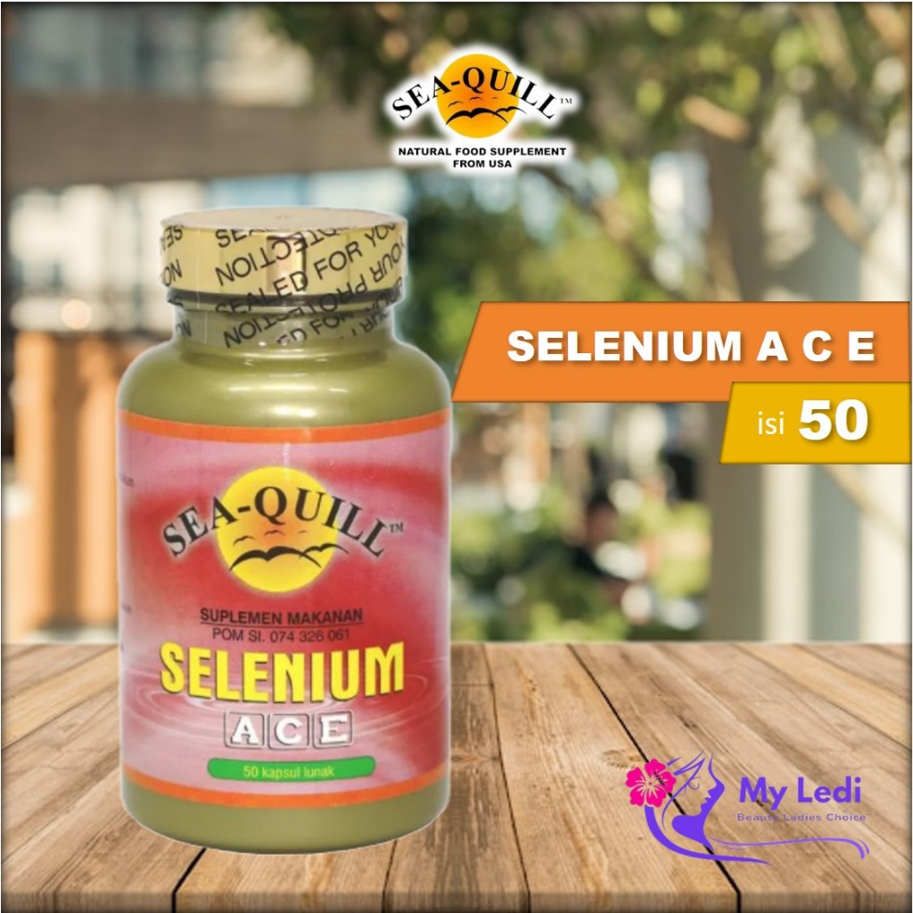 Jual Sea Quill Selenium A C E Isi 50 Softgel / Sea-Quill Vitamin / My ...