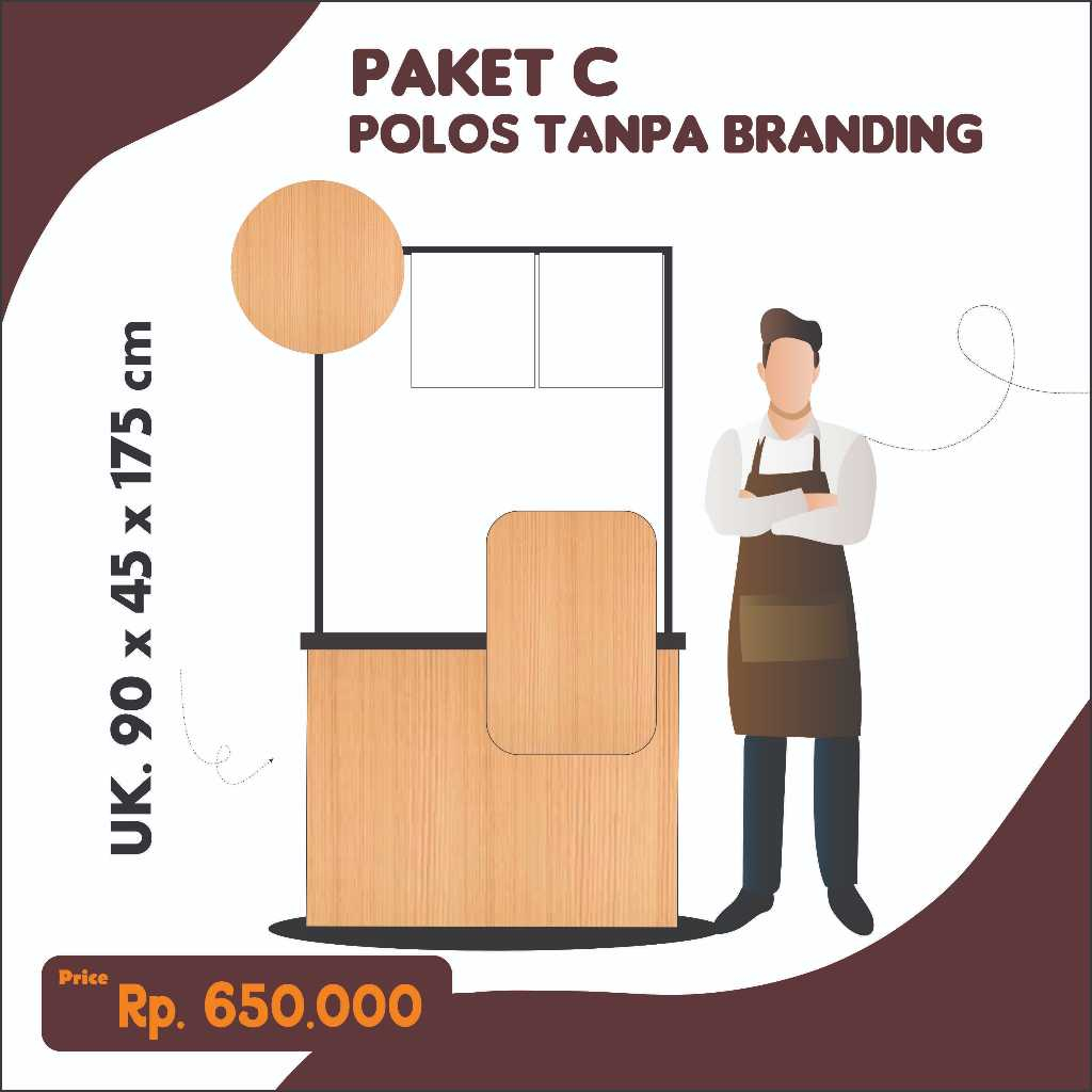 Jual PROMO BOMBASTIS! BOOTH PORTABLE UKURAN 90CM/ ROMBONG LIPAT FULL ...