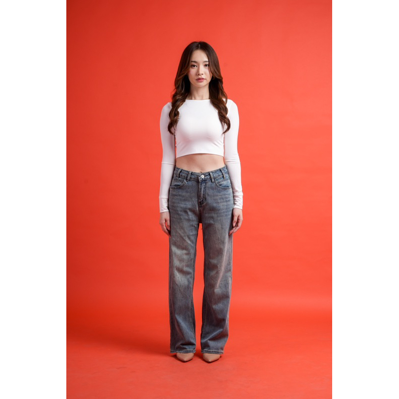 Jual [JENN&ROSE] Blair Highwaist Baggy Jeans / HW Baggy Jeans | Shopee ...