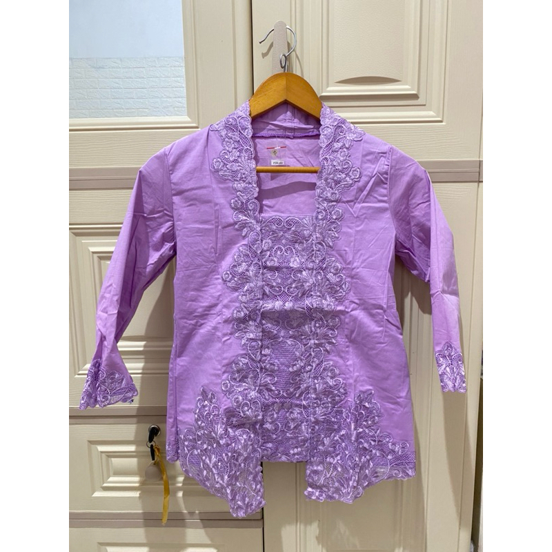 Jual KEBAYA ENCIM LENGAN PANJANG BORDIR KOMBINASI WARNA KATUN STRETCH ...