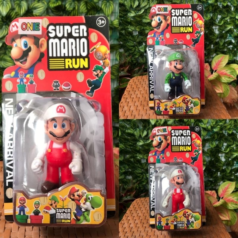 Jual Toping Kue Action Figure Mario Luigi Miniatur | Shopee Indonesia