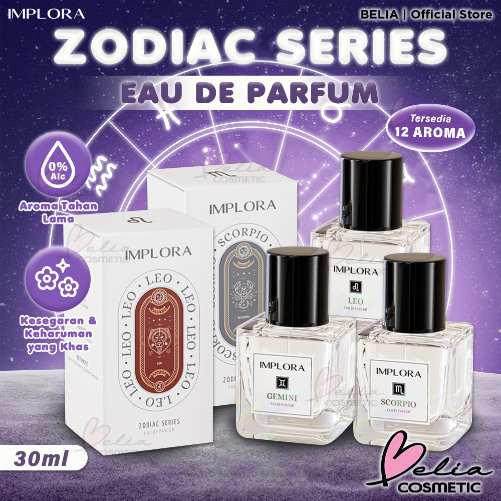 Jual BELIA IMPLORA Zodiac Series Eau De Parfum 30 mL | Parfum yang ...