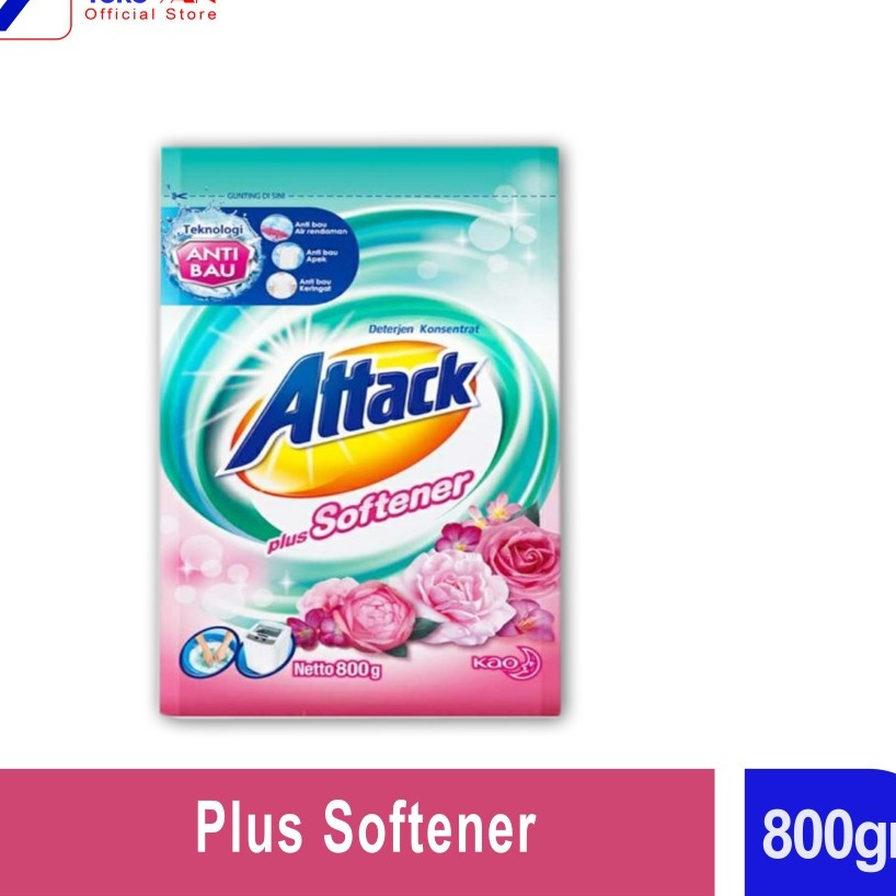 Jual Attack Plus Softener 800Gr | Shopee Indonesia